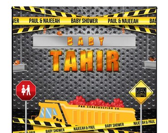 Construction Baby Shower - Etsy