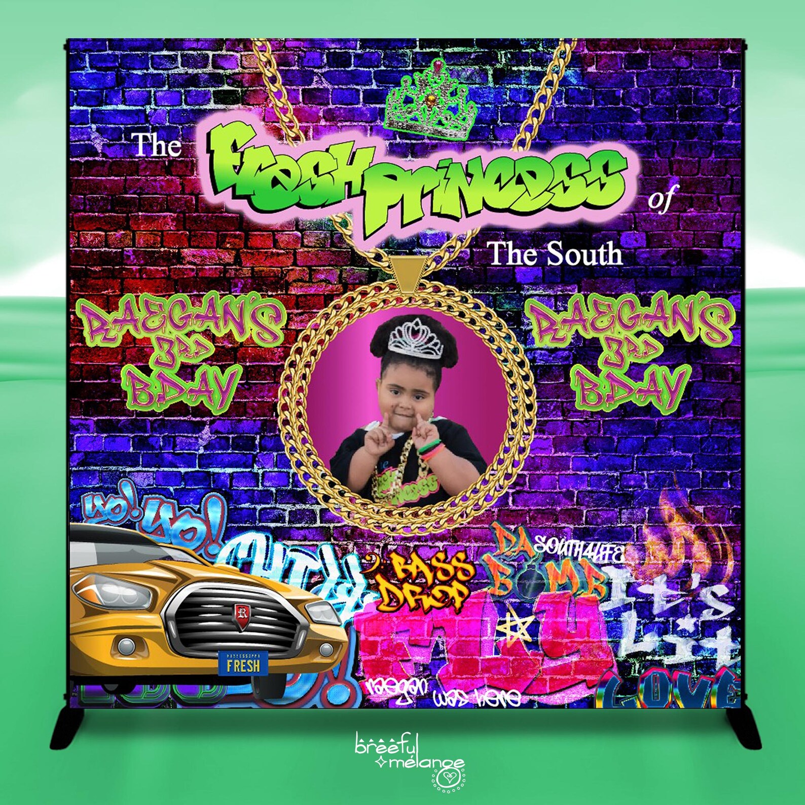 Fresh Prince Fresh Princess Backdrop Reboot 1 Fully Editable | Etsy