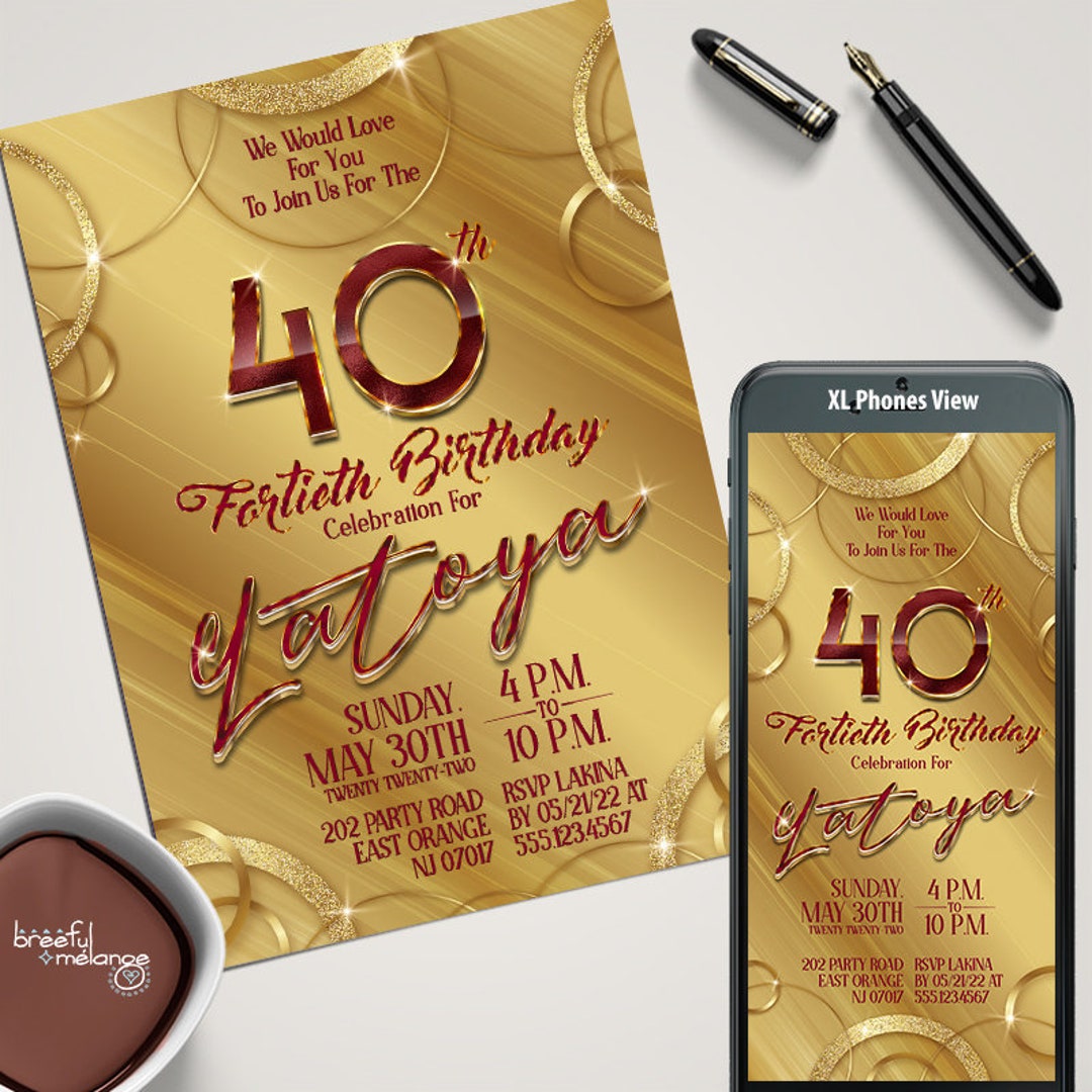 Ooh so Fancy Invite 5x7 Print and Evite With 3D Text, Birthday Invite ...