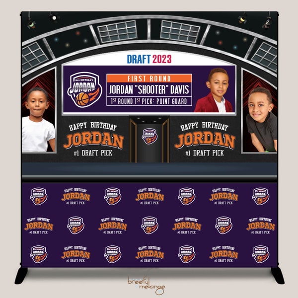 Basketball Backdrop - Etsy