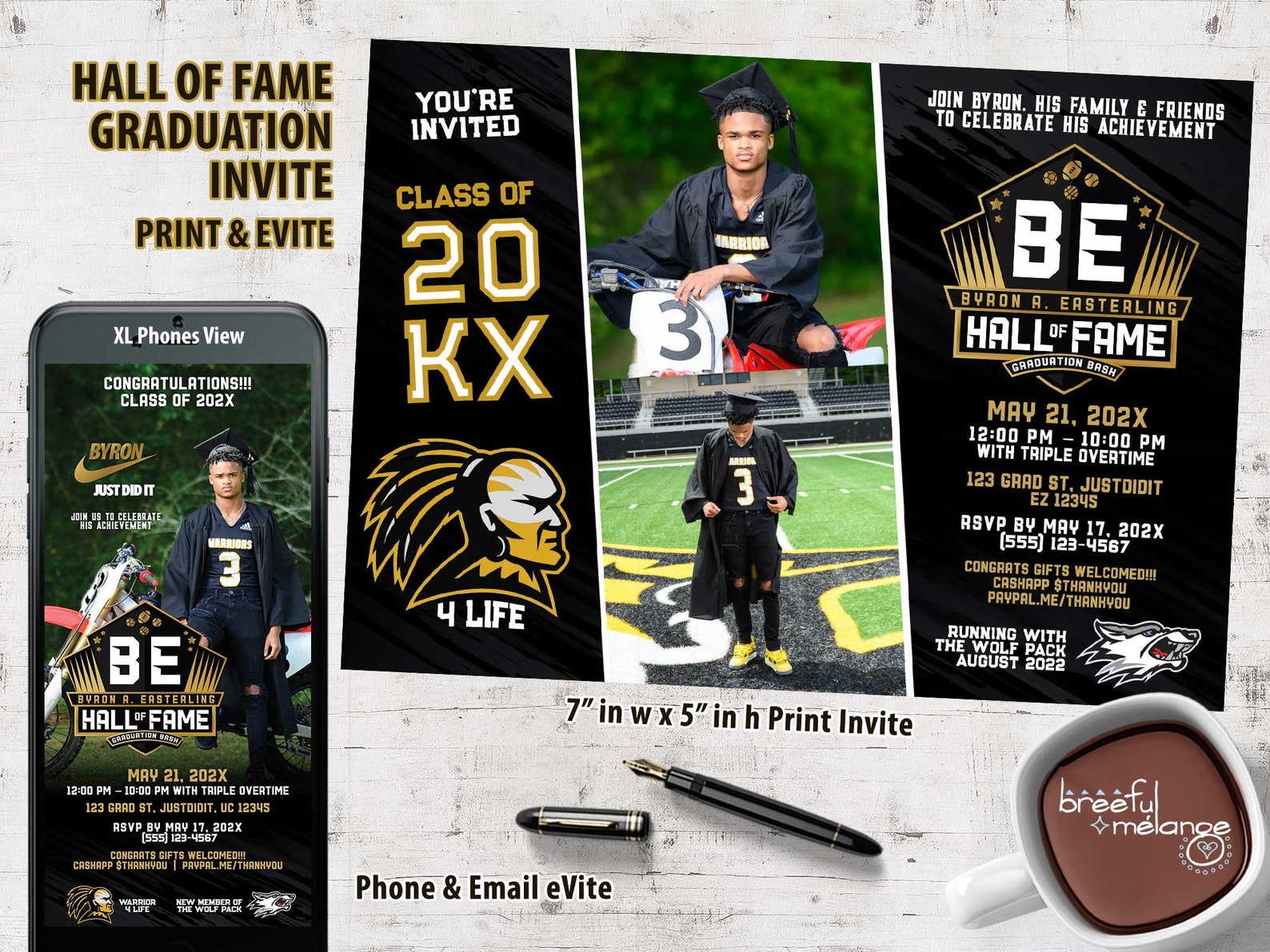Hall of Fame Graduation Through the Years Print & Digital Bundle #1 ...