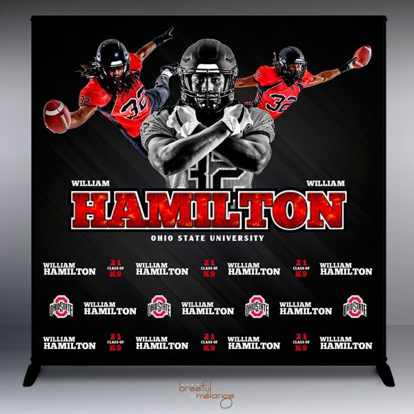 School Logo Backdrop - Etsy