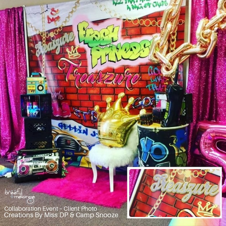 Fresh Prince Fresh Princess Backdrop Banner Remix 2 Fully - Etsy