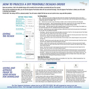 Stripes Backdrop Banner, Two Colors EDITABLE Printable Design, 6x4' Ft ...