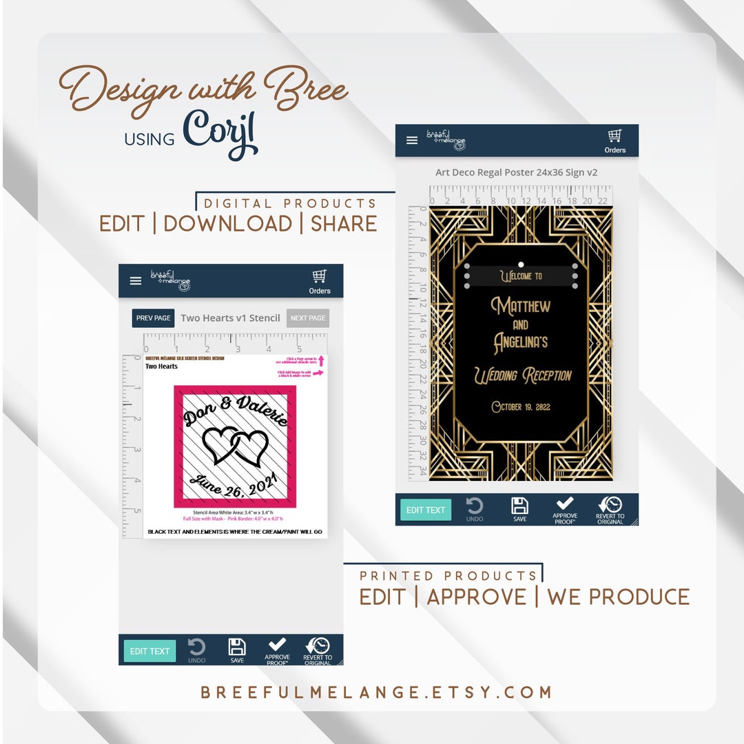 Working With Corjl Overview and Video Tutorials, Design With Bree Using ...