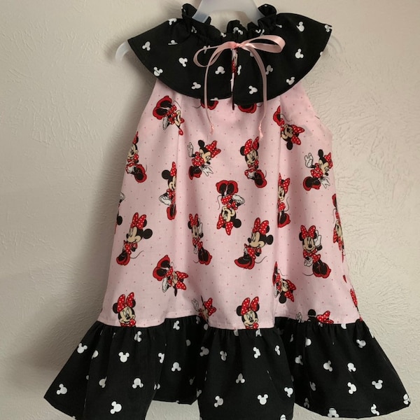 Minnie Mouse Valentine Girls Dress - Etsy