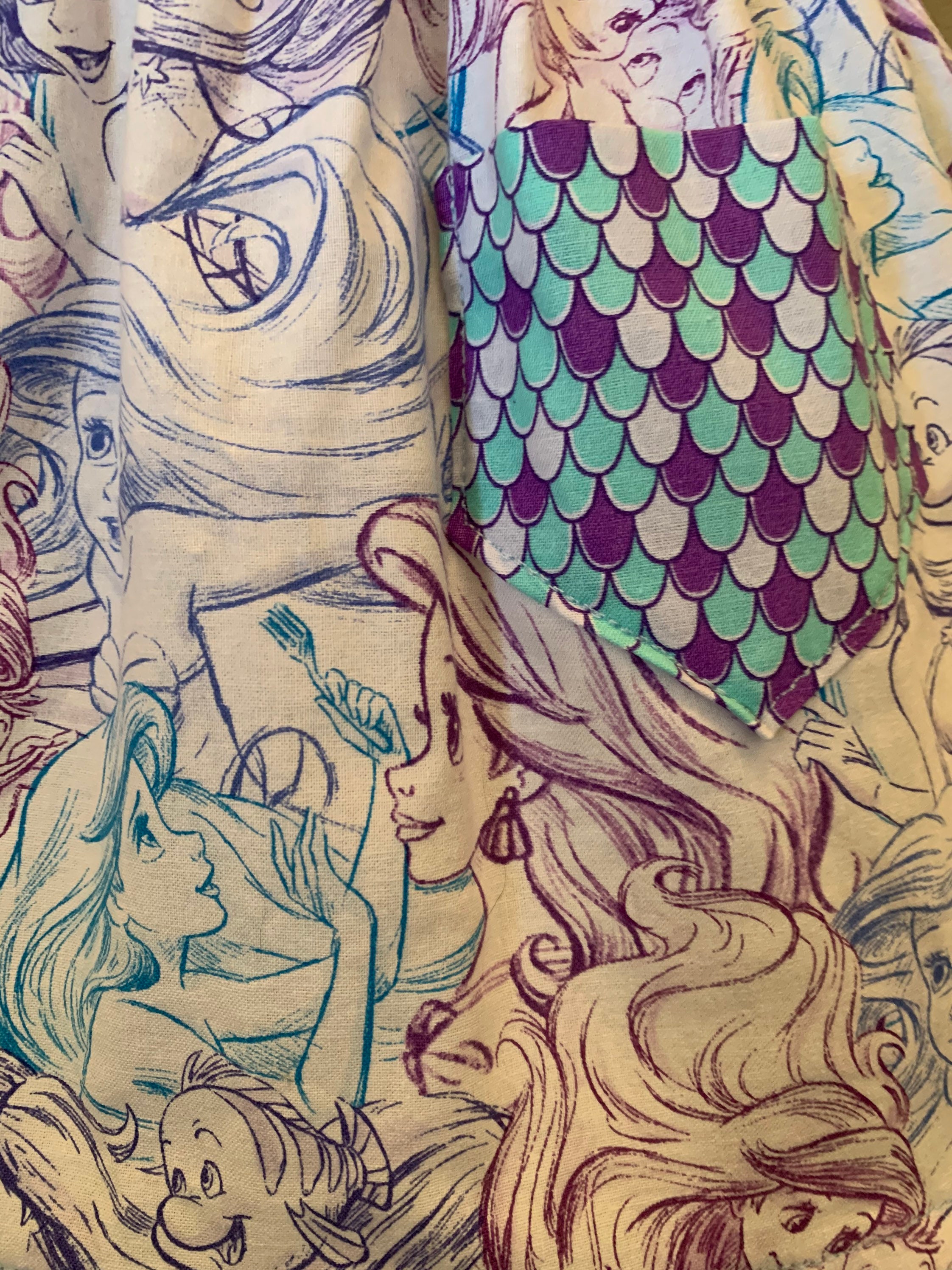 Little Mermaid Apron - Etsy