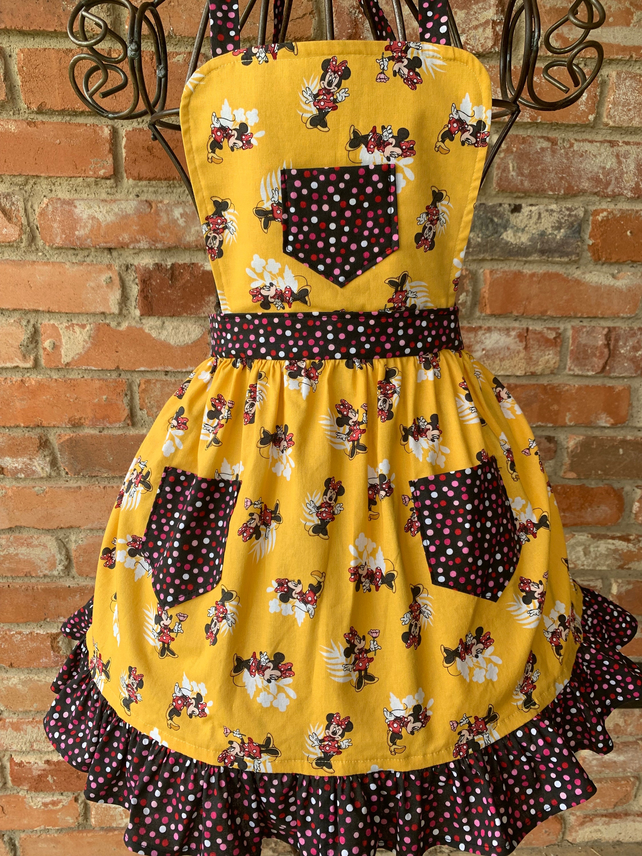 MINNIE MOUSE APRON - Etsy