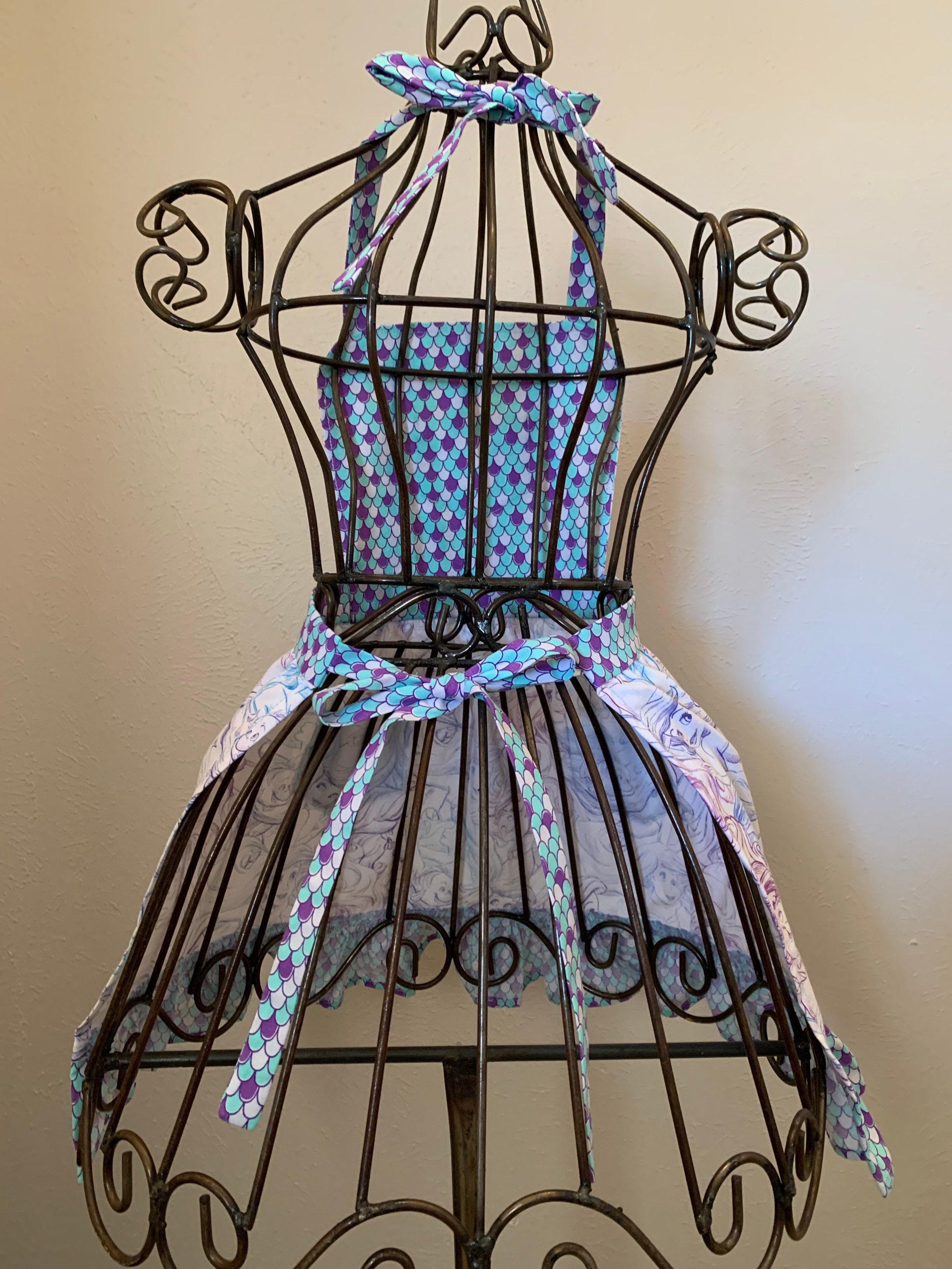 Little Mermaid Apron - Etsy