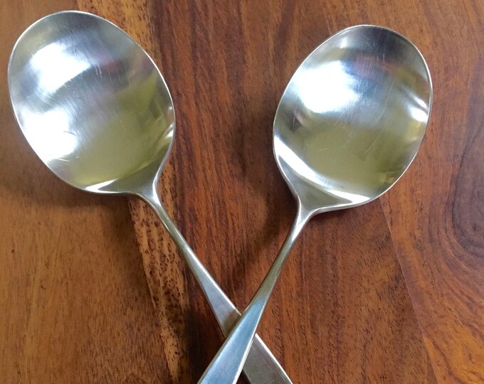 Towle Lauffer Design 2 Japan 18/8 Stainless Flatware Set of 2 Serving ...