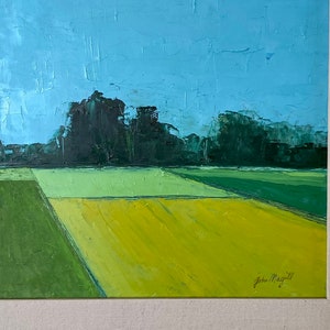 John Magill Oil Painting on Masonite " Summer #17 " - Etsy