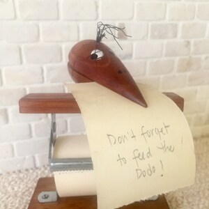 Dodo Bird Memo Pad Mid Century Modern - Etsy