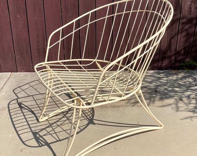 Homecrest Montego Chair - Mid Century Homecrest # 74 Wire Round Back ...