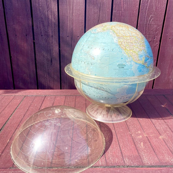Globe on Stand - Etsy