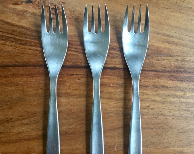 WMF Cromargan Laurel Flatware Cutlery Germany 1960's Set of THREE ...