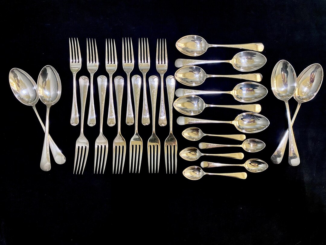 Frank Cobb FKC6 Flatware - Vintage Silverplate Assorted Flatware Marked ...