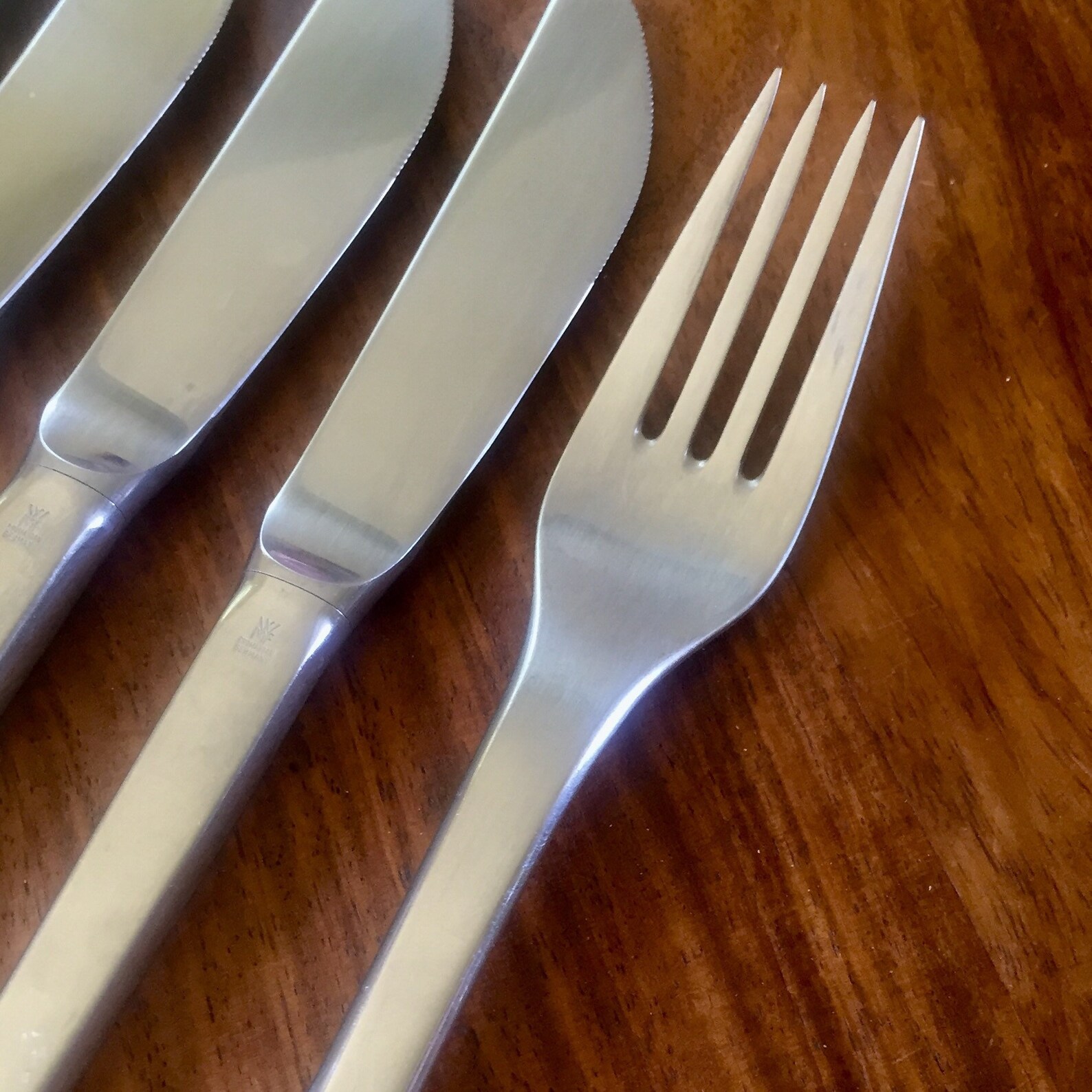 WMF Crogmargan Helsinki Pattern Modern Solid Knifes and Dinner - Etsy