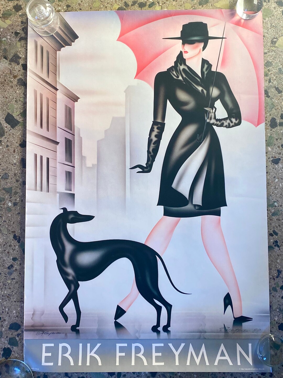 Erik Freyman Poster - Vintage Apres L'orage (after the Storm) Erik ...