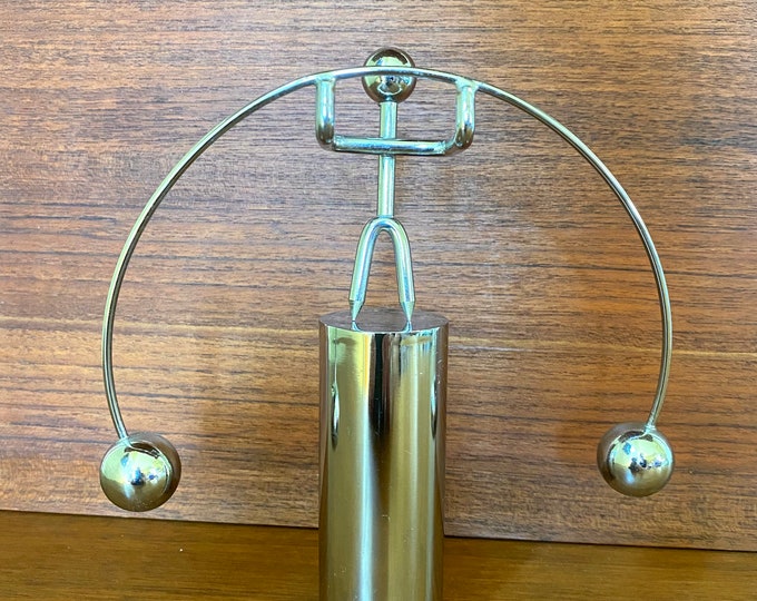 Vintage Kinetic Sculpture 1970's Kinetic Balancing Act Chrome Sculpture ...