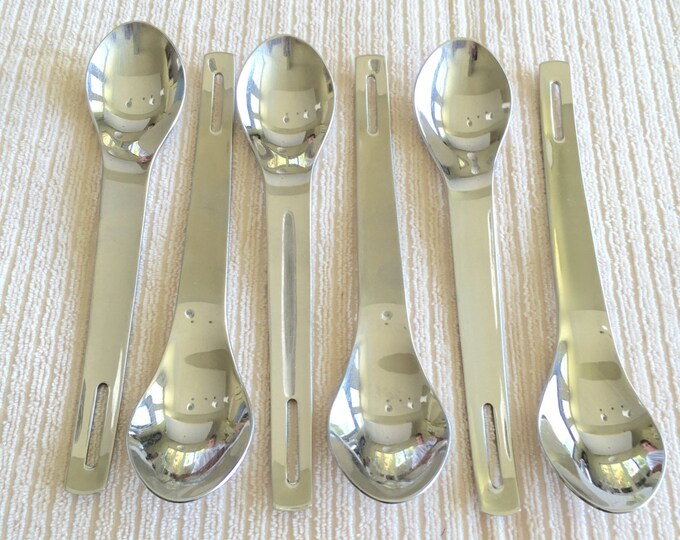 Mikasa Rave Flatware - Oval Soup Spoon - Etsy