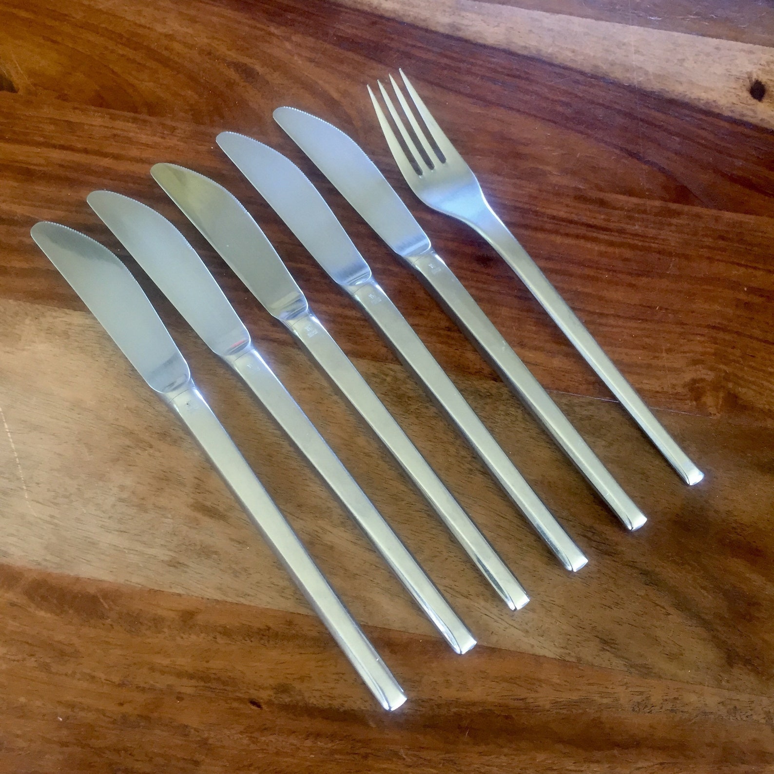 WMF Crogmargan Helsinki Pattern Modern Solid Knifes and Dinner - Etsy