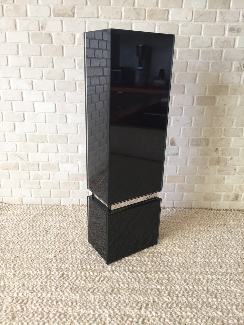 Philippi Germany Vase Vintage Black Mirror Vase | Etsy