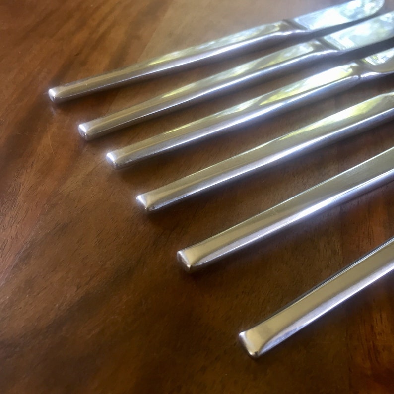 WMF Crogmargan Helsinki Pattern Modern Solid Knifes and Dinner - Etsy