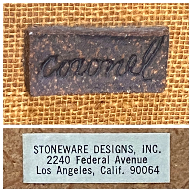 Raul Coronel Six Nesting Birds Mosaic - Monumental Vintage 1960's ...