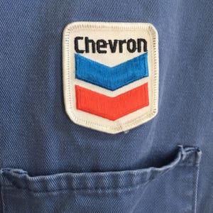 Chevron Oregon Jumpsuit Vintage Mechanics Jumpsuit From the Chevron ...