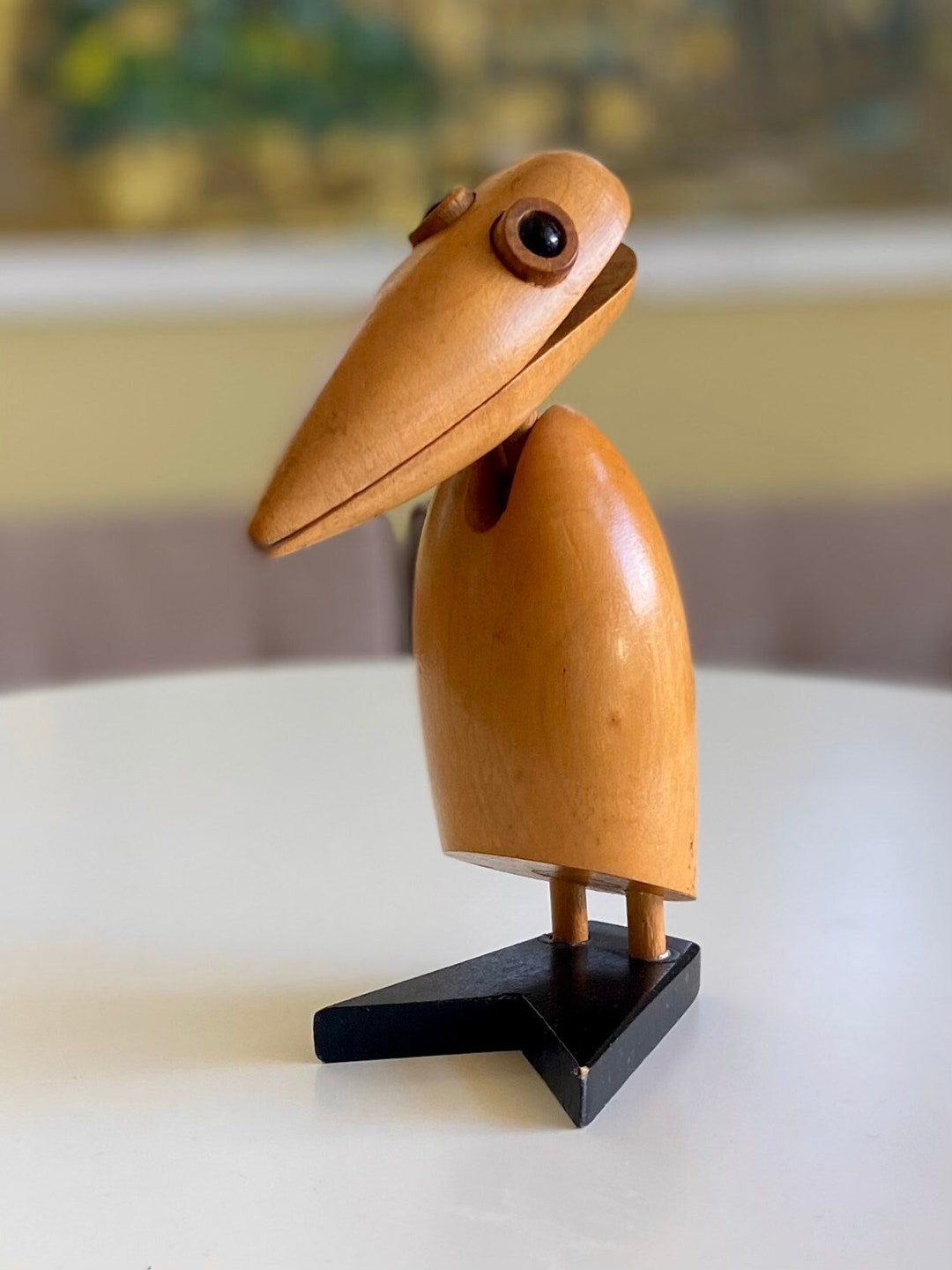 Takahashi Dodo Bird Desktop Letter / Note Holder Vintage 1960s - Etsy