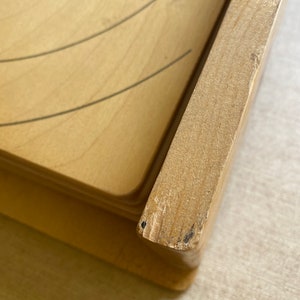 Le Pouf by Aleene - Pom Pom Maker , Toille Party Favor - Vintage Wood ...