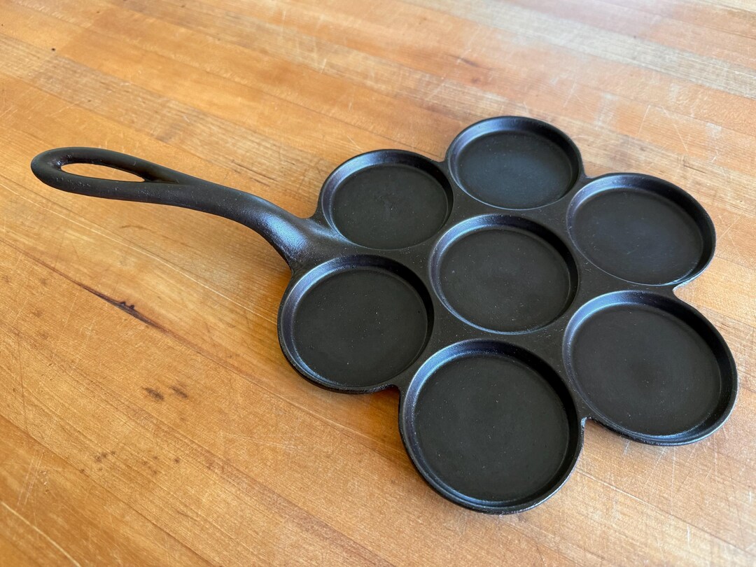 Porin Valu Plett Pan - Swedish Cast Iron Pancake Plett Pan Made in Pori ...
