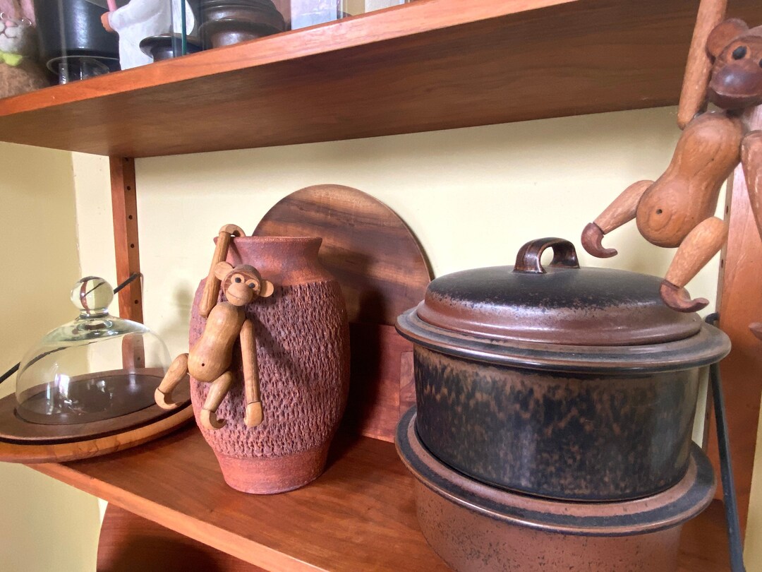 Sam Calder Pottery Stoneware Incised Vase C. 1960s - Etsy