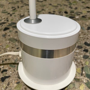 Frandsen Counter Balance Halogen Task Lamps in White With Chrome ...