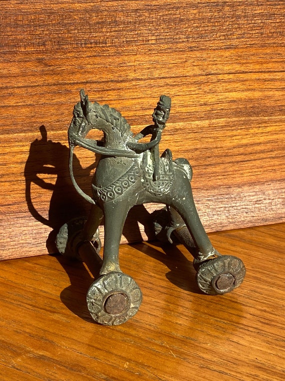 Temple Toy India Vintage Cast Metal Etruscan Roman Style - Etsy