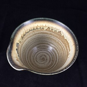 Ted Scatchard Pottery Bowl With Pour Spout - Vintage - Etsy