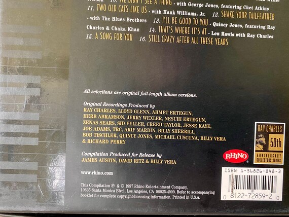 Cd Back Cover Copyright Text
