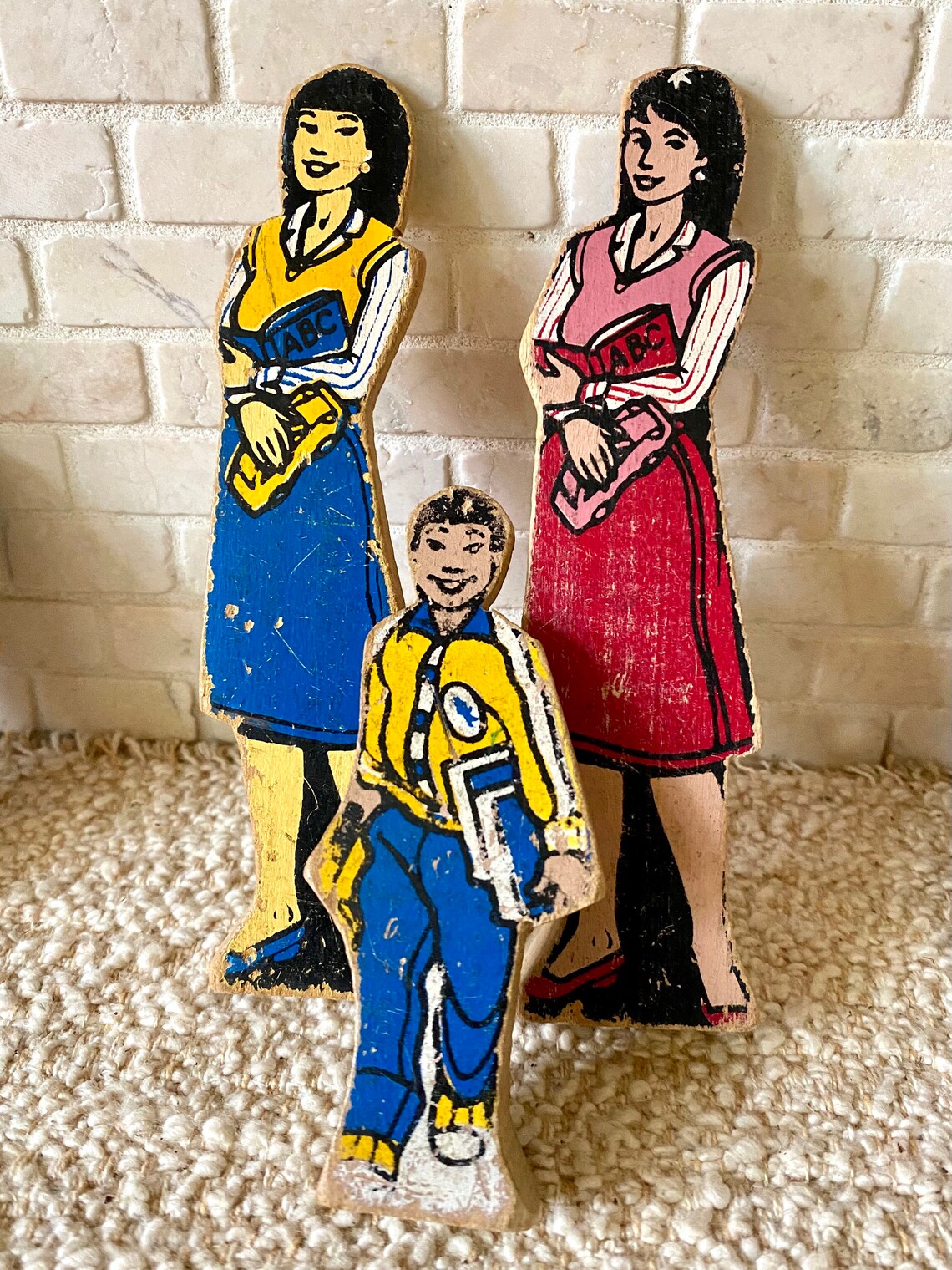 Guidecraft Community Helpers and Families Vintage Wood | Etsy