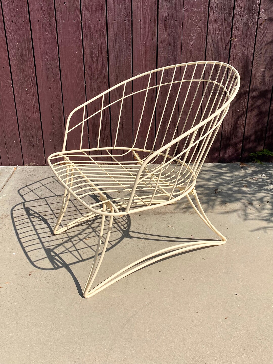 Homecrest Montego Chair - Mid Century Homecrest # 74 Wire Round Back ...