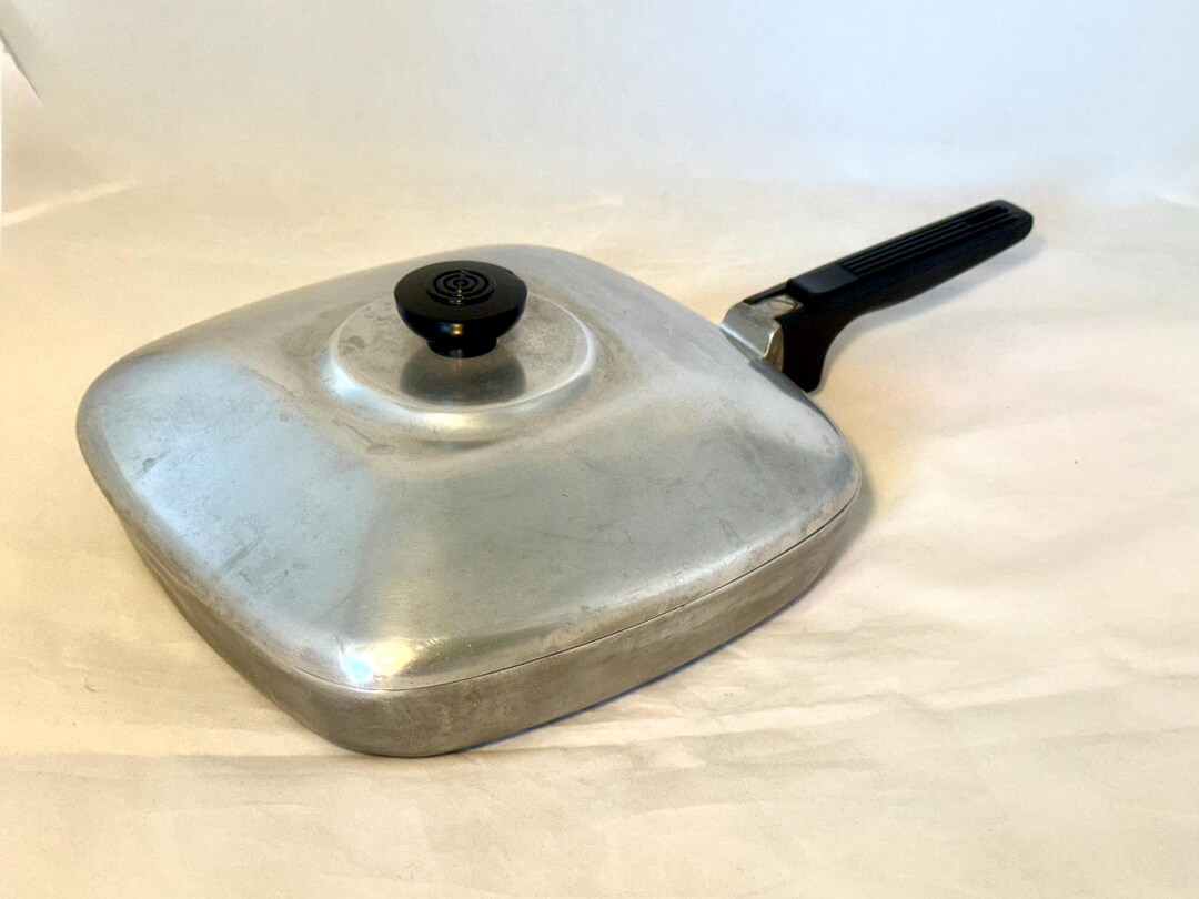 Magnalite Wagner Ware Sidney-o Aluminum 4510 Vintage Fryer Frying Pan ...