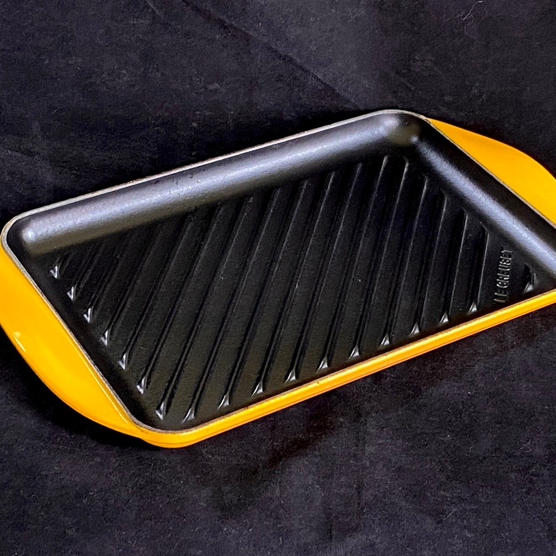 Yellow Enamel Pan - Etsy