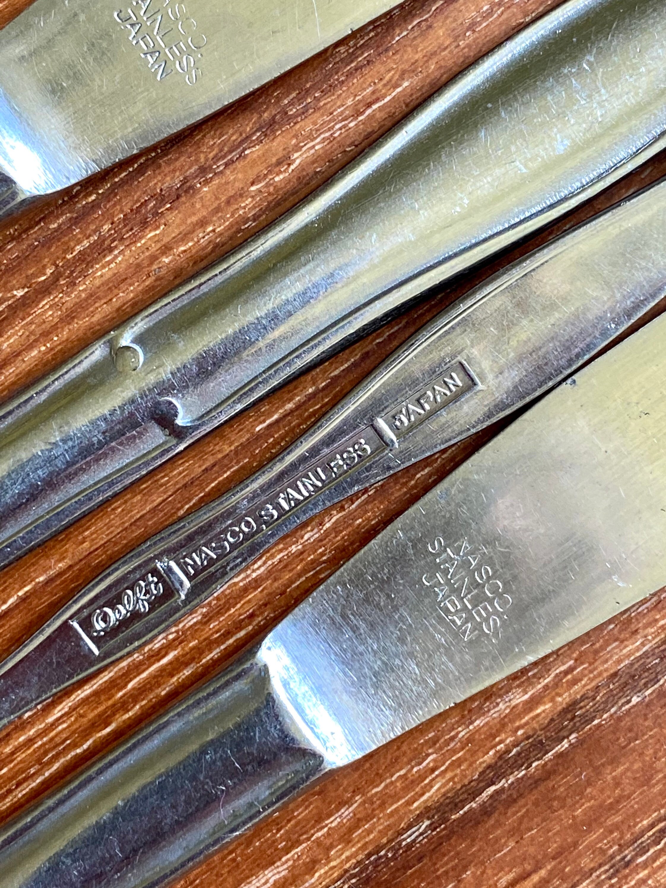 Nasco Delft Flatware Stainless Steel Japan 34 Assorted | Etsy