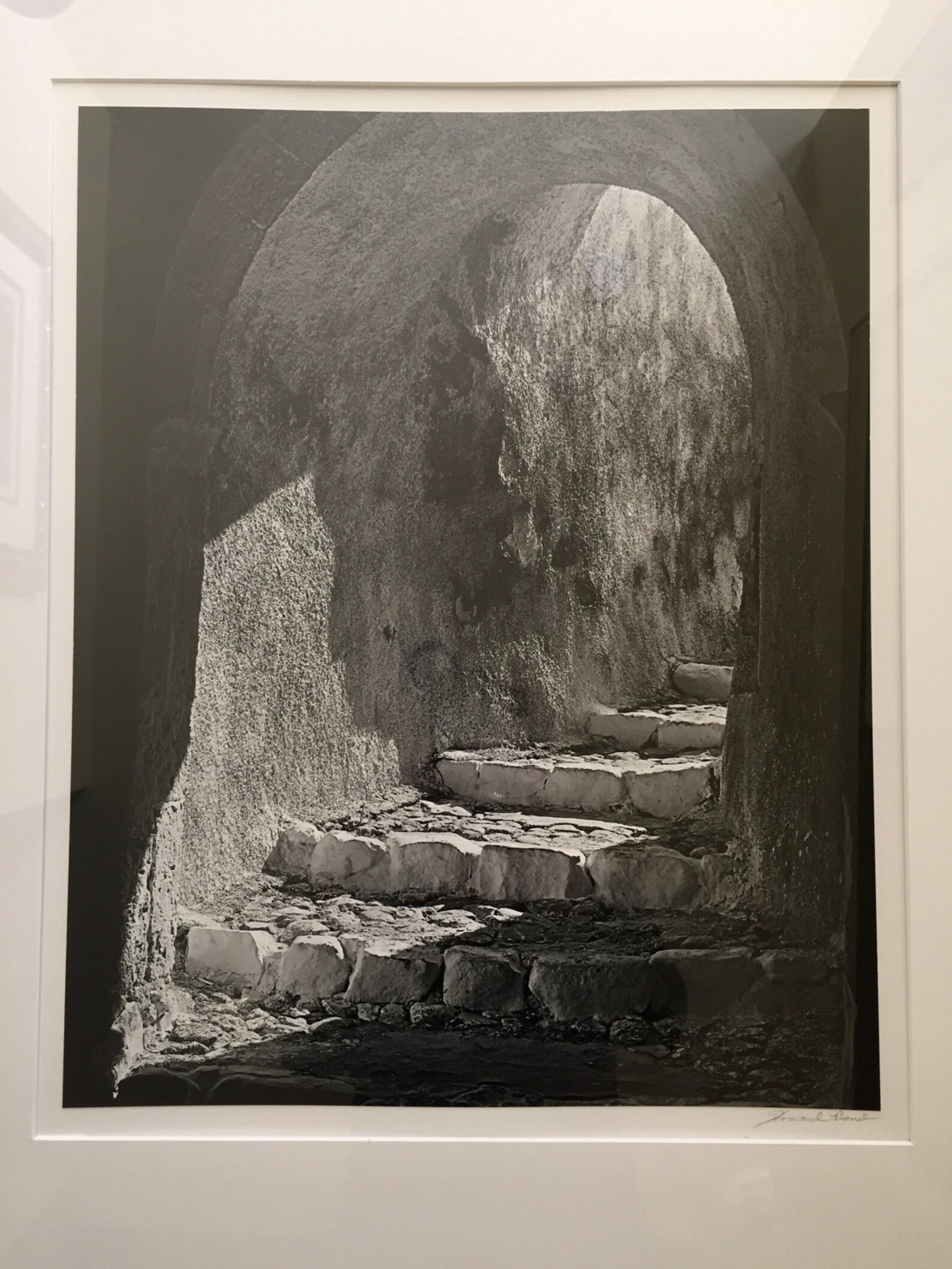 Howard Bond Passage Santorini Pencil Signed Photograph Framed | Etsy