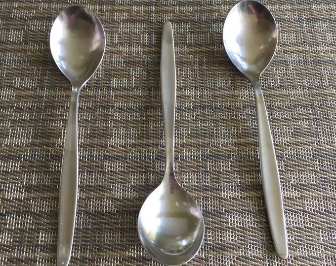 WMF Cromargan Laurel Flatware Cutlery Germany 1960's - Set of 3 Oval ...