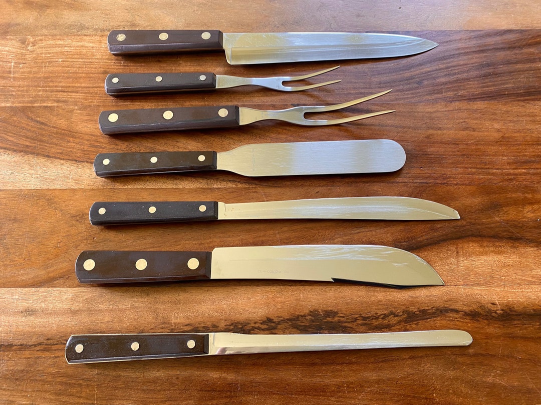 Cutco Knive Lot - Vintage Cutco Pieces in Carriers 9 Pieces - Etsy