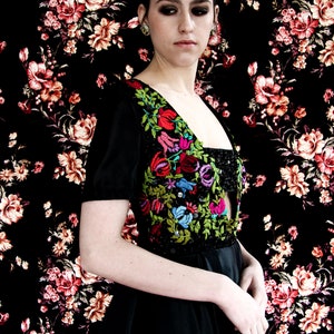 Black Long Dress With Train, Wedding Black Dress, Open Back Evening ...