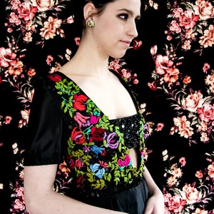 Black Long Dress With Train, Wedding Black Dress, Open Back Evening ...