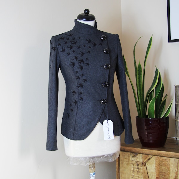 Asymmetric Jacket - Etsy