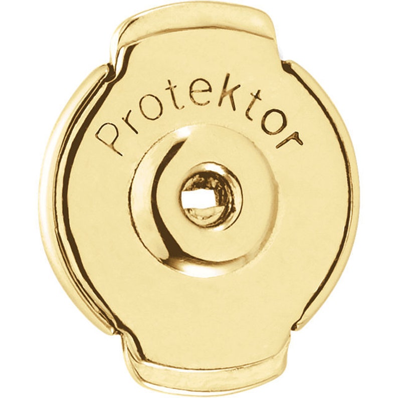 14kt 18kt Gold Platinum Silver Protektor® System Earring Lock - Etsy