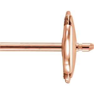 14kt 18kt Gold Platinum Silver Protektor® System Earring Lock Back ...